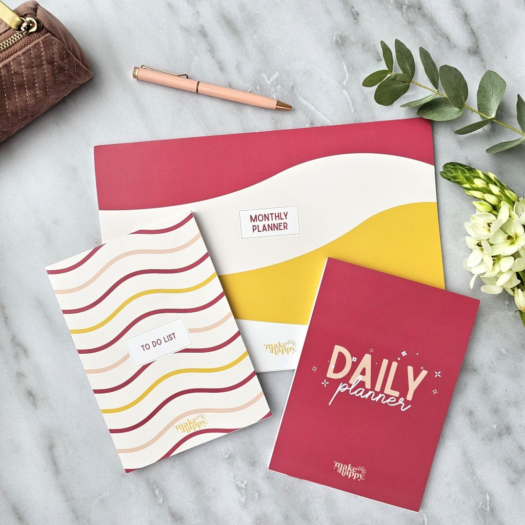 PROMO - Daily Planner - Bloc-note – Make you happy